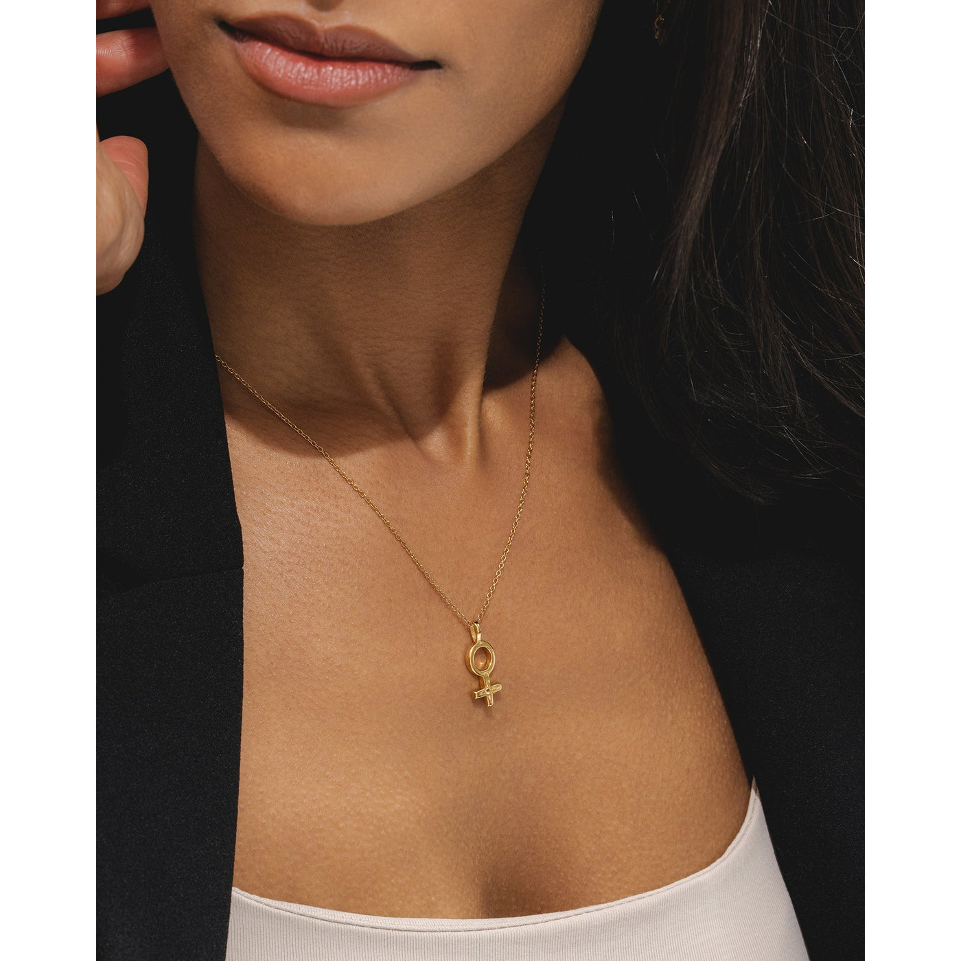 Divine Feminine Female Symbol Necklace | Rani & Co. Jewellery